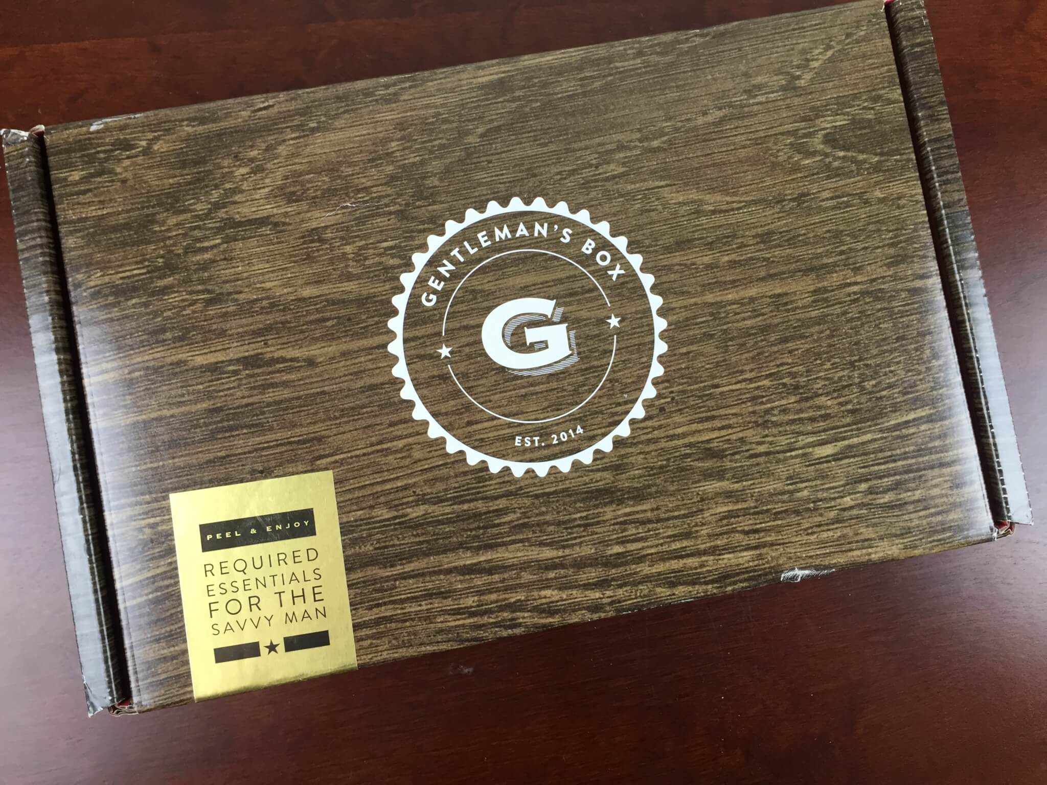 February 2015 Gentleman's Box Review - Men's Subscription Box #besavvy ...