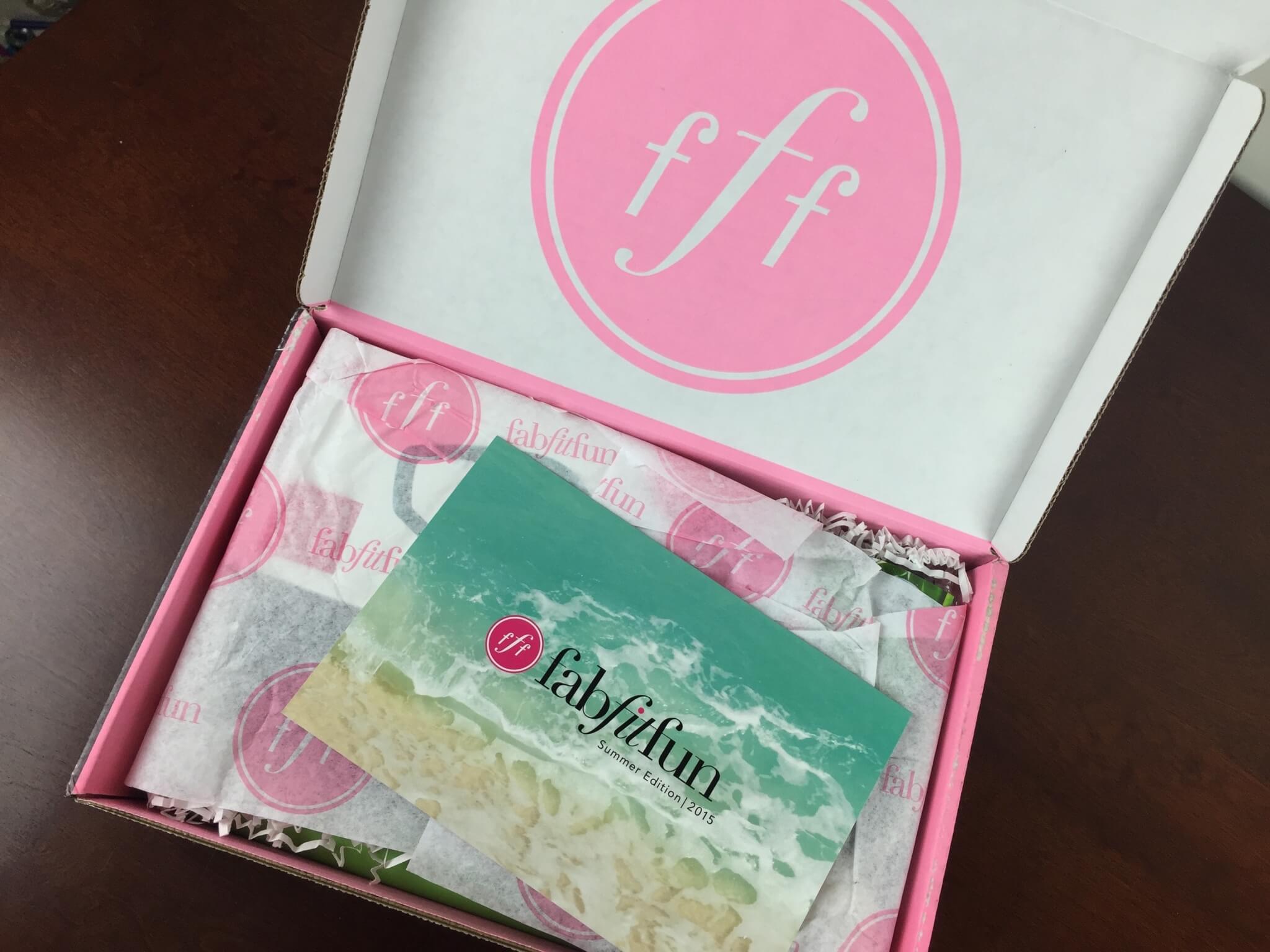 Summer 2015 FabFitFun Subscription Box Review + $10 Coupon - Hello ...