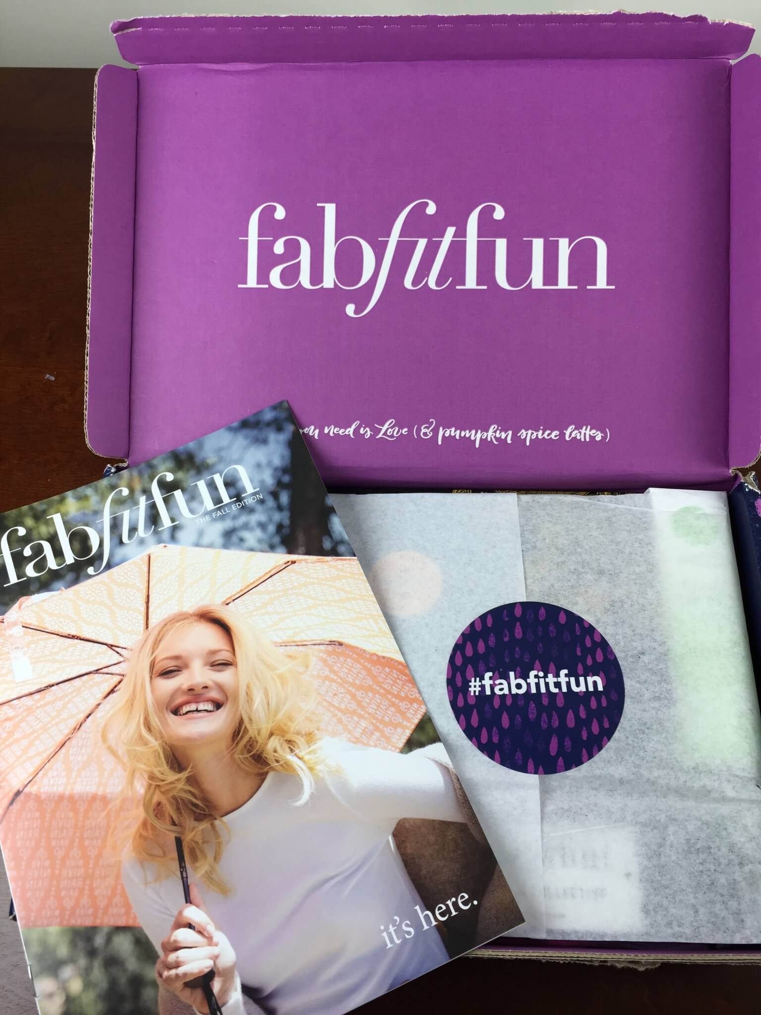 FabFitFun Fall 2015 Subscription Box Review + $10 Coupon - Hello ...