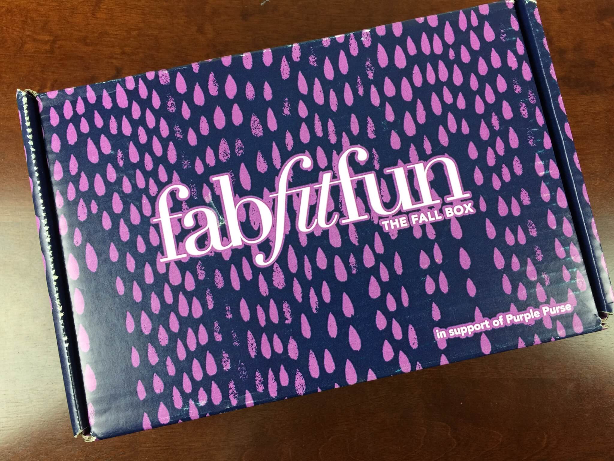 FabFitFun Fall 2015 Subscription Box Review + $10 Coupon - Hello ...