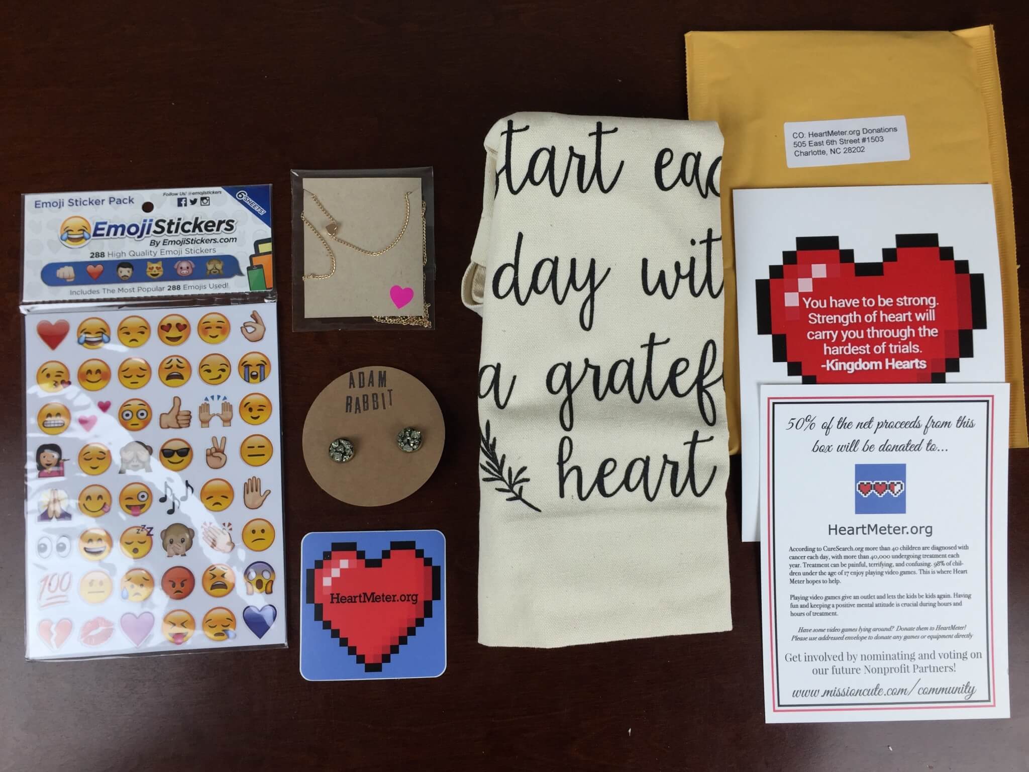 Mission Cute September 2015 Subscription Box Review - Hello Subscription