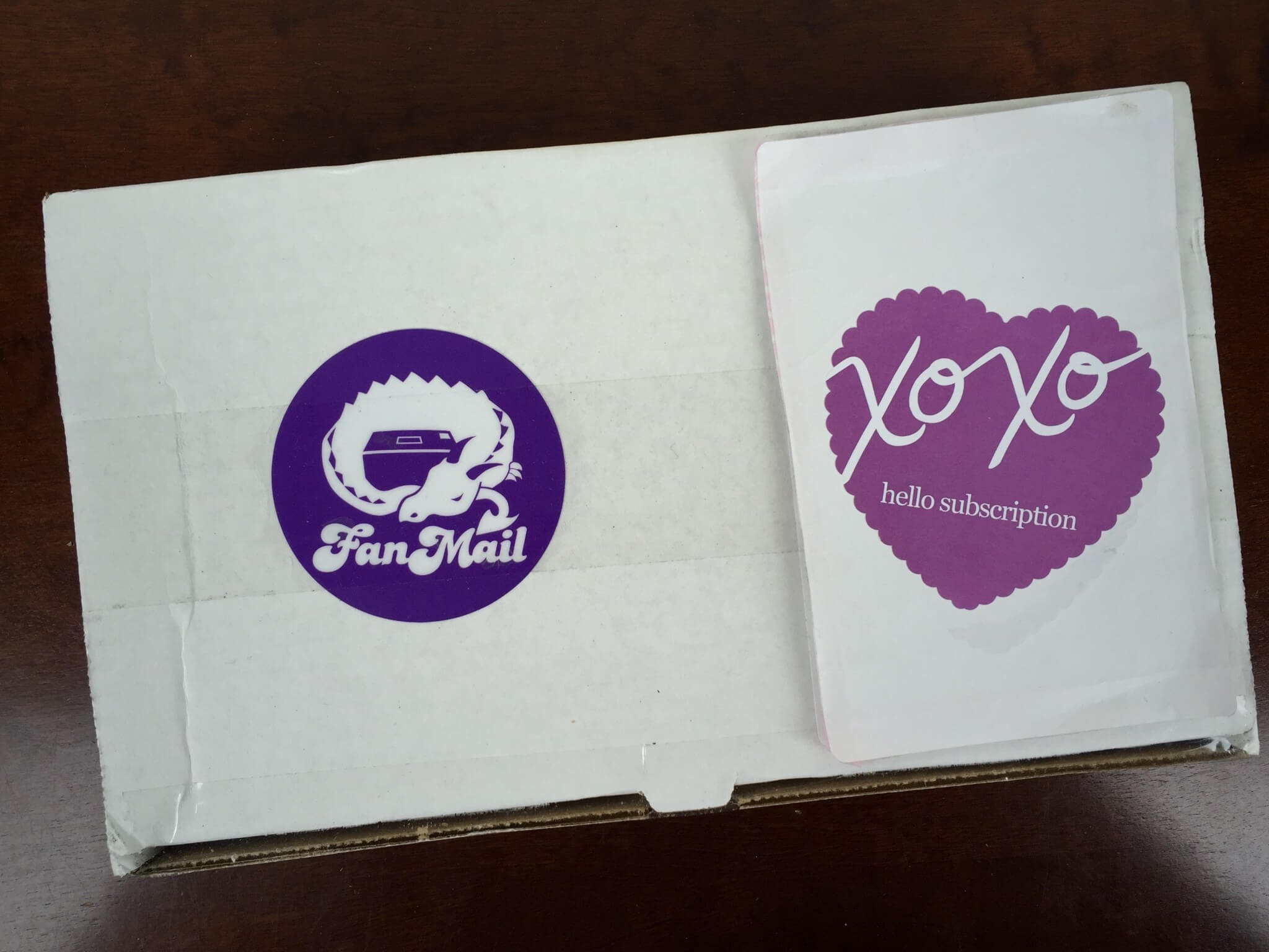 FanMail November 2015 Subscription Box Review & Coupon Codes - Hello ...