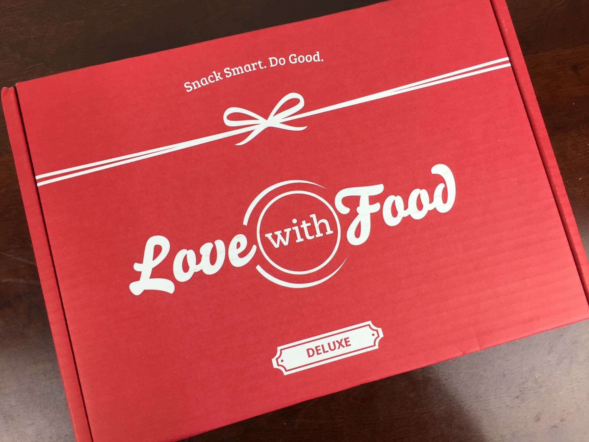 Love With Food March 2016 Deluxe Box Review + Coupon - Hello Subscription
