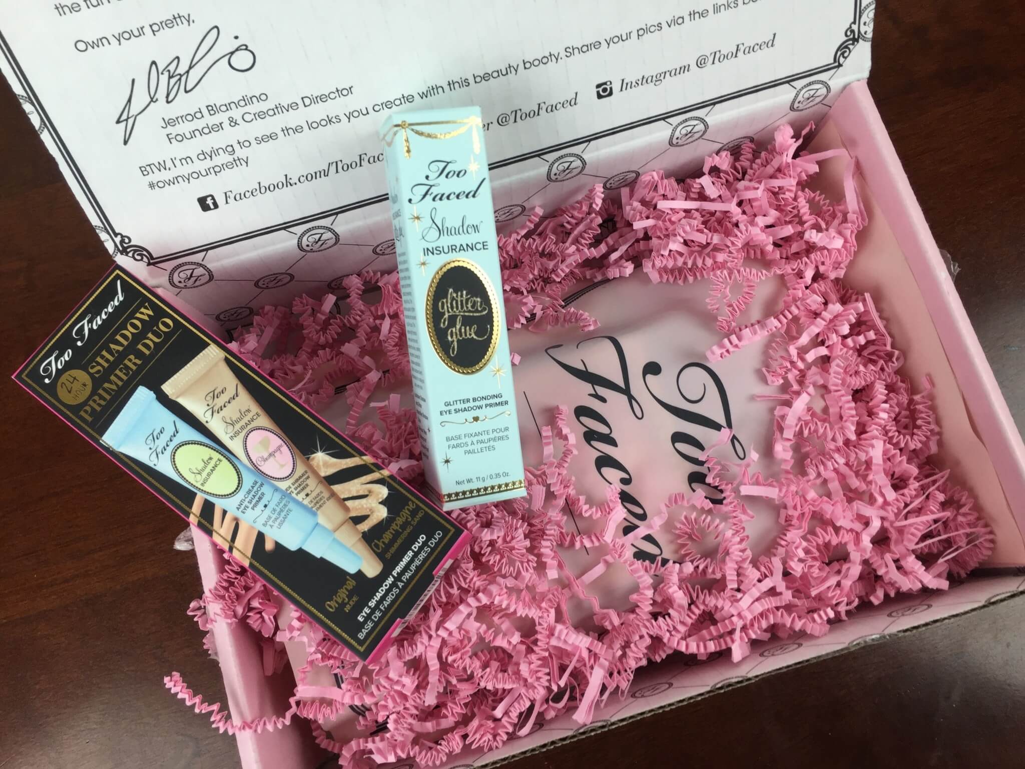 Too Faced Mystery Bag Review - Cyber Monday 2015 - Hello Subscription