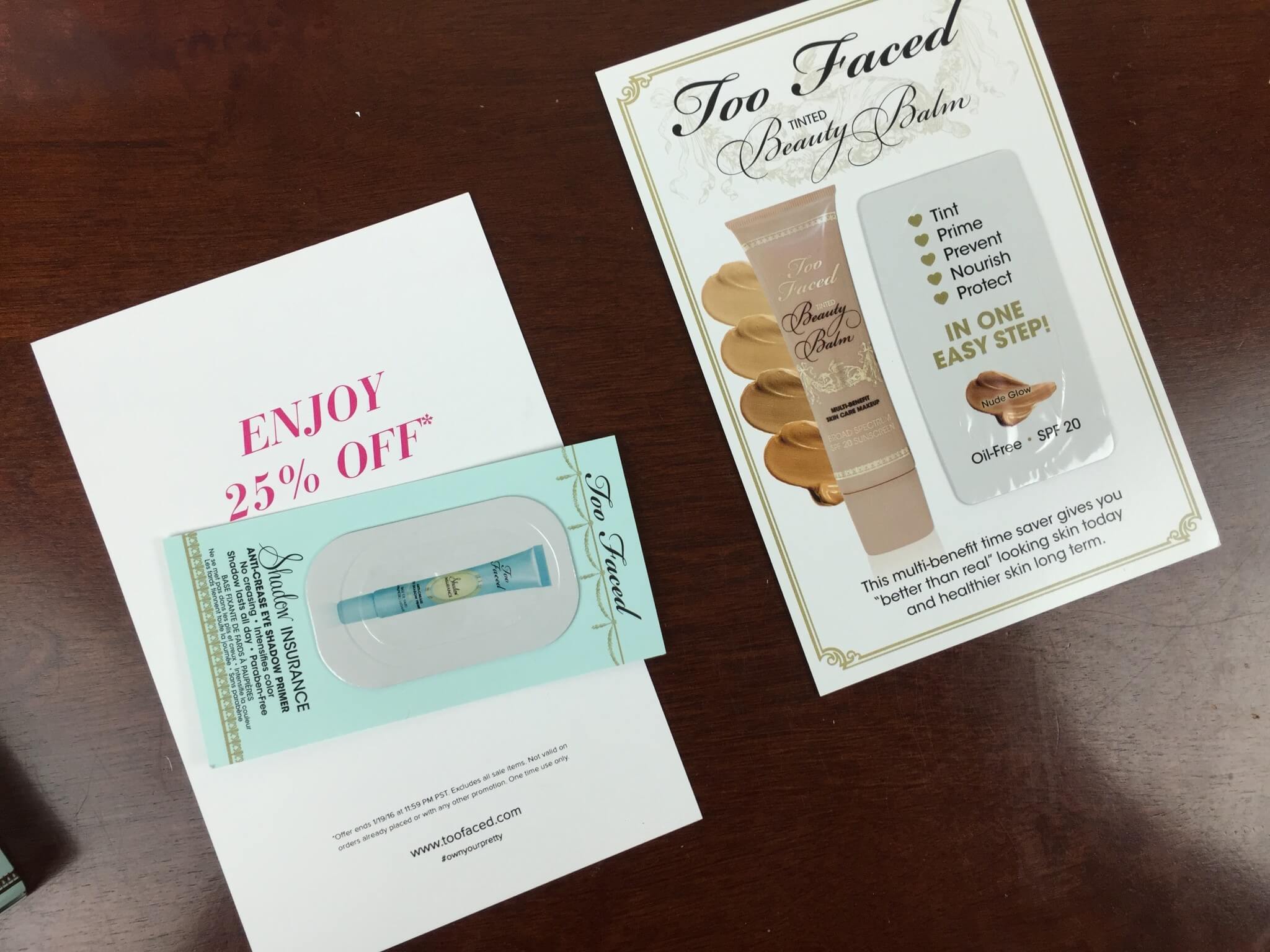 Too Faced Mystery Bag Review - Cyber Monday 2015 - Hello Subscription