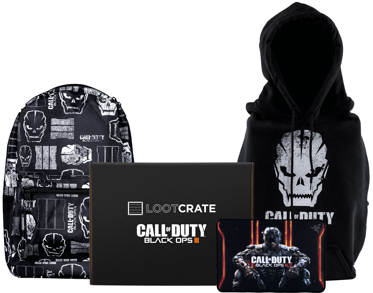 Loot Crate Call of Duty: Black Ops 3 Limited Edition Box Complete ...
