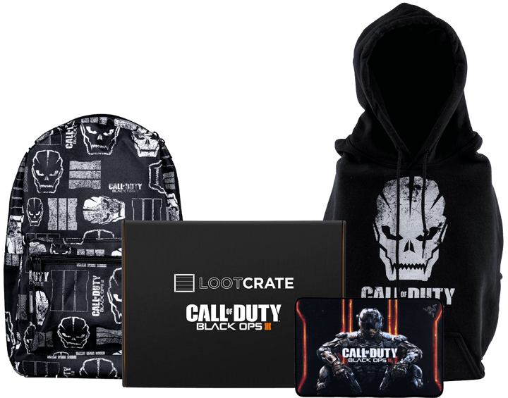 Loot Crate Call of Duty: Black Ops 3 Limited Edition Box Complete ...