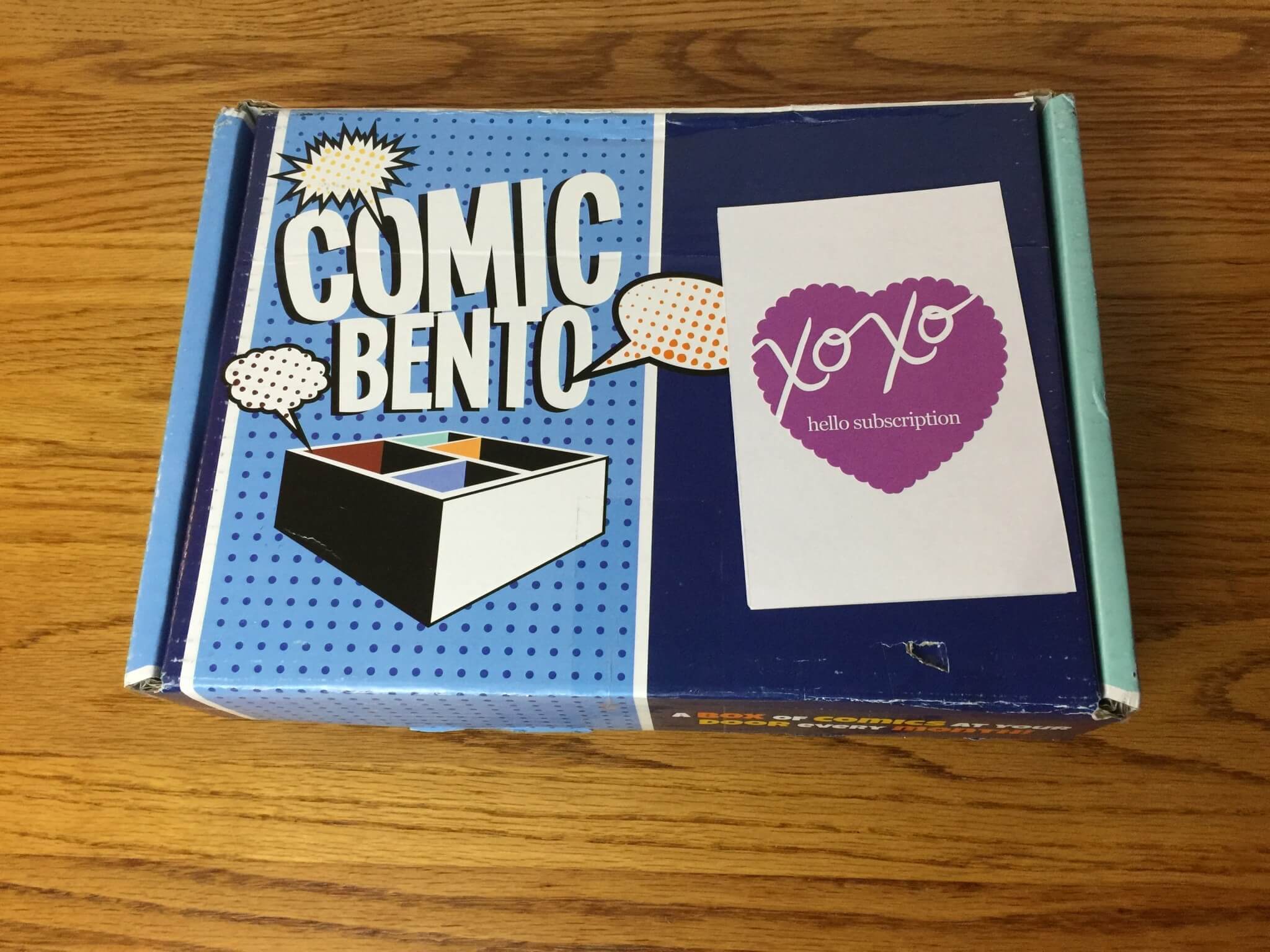 Comic Bento March 2016 Subscription Box Review & Coupon - Hello ...