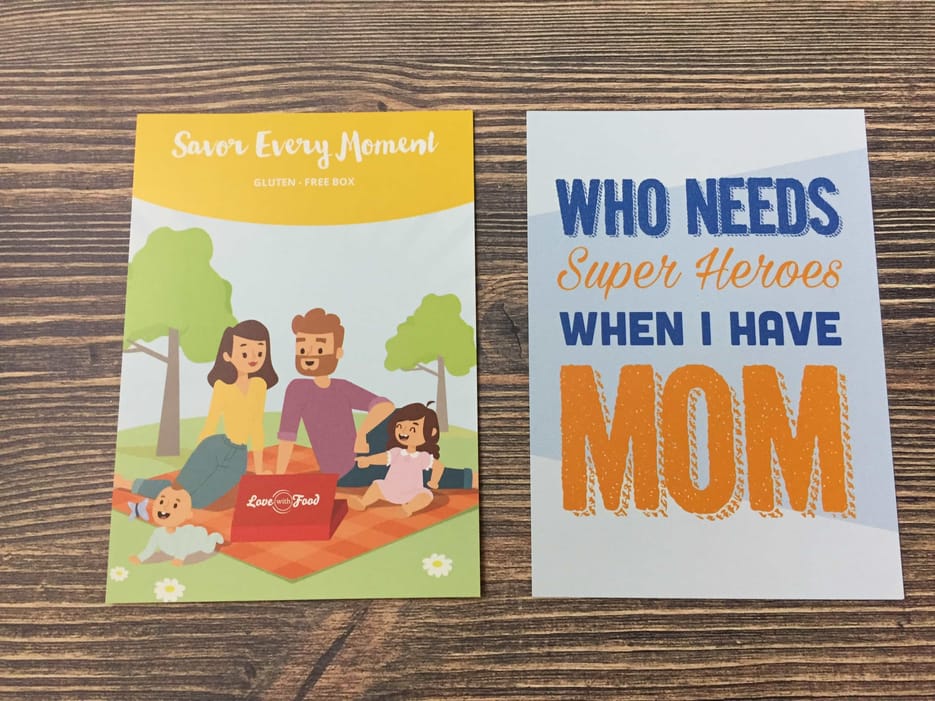 Love With Food Gluten-Free May 2017 Subscription Box Review + Coupon ...