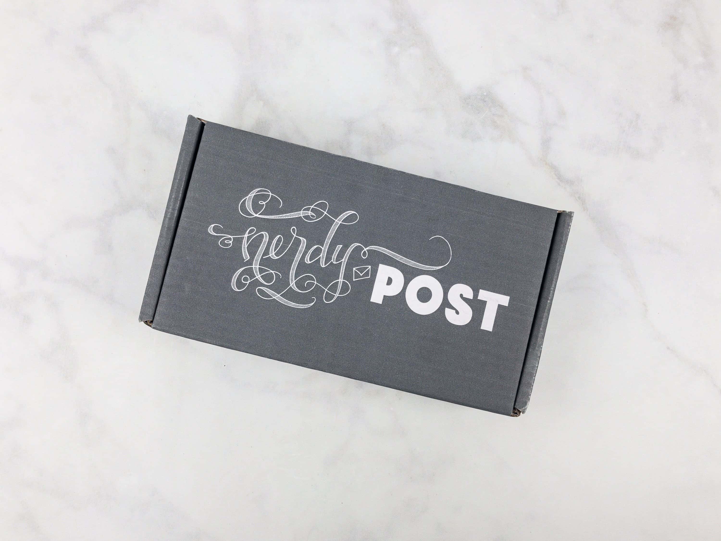 Nerdy Post February 2018 Subscription Box Review + Coupon - Hello ...