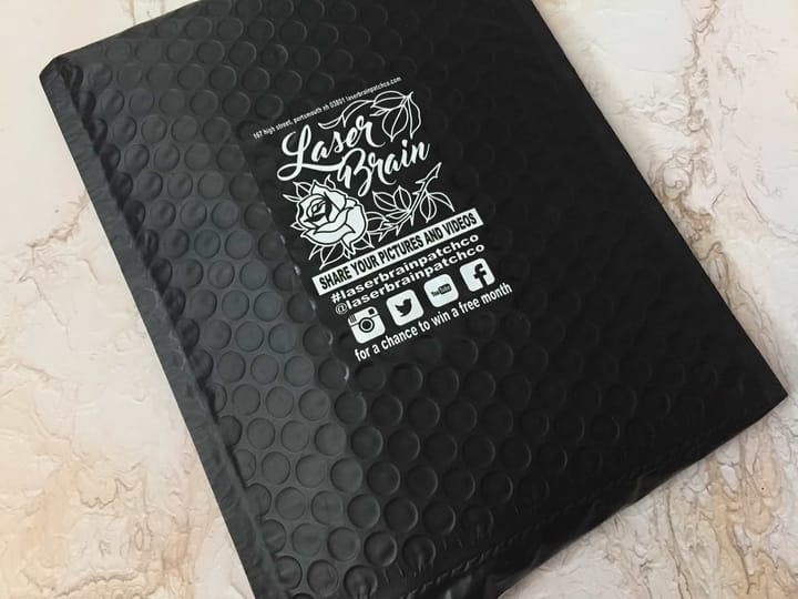 Laserbrain Patch Co August 2017 Subscription Box Review + Coupon ...