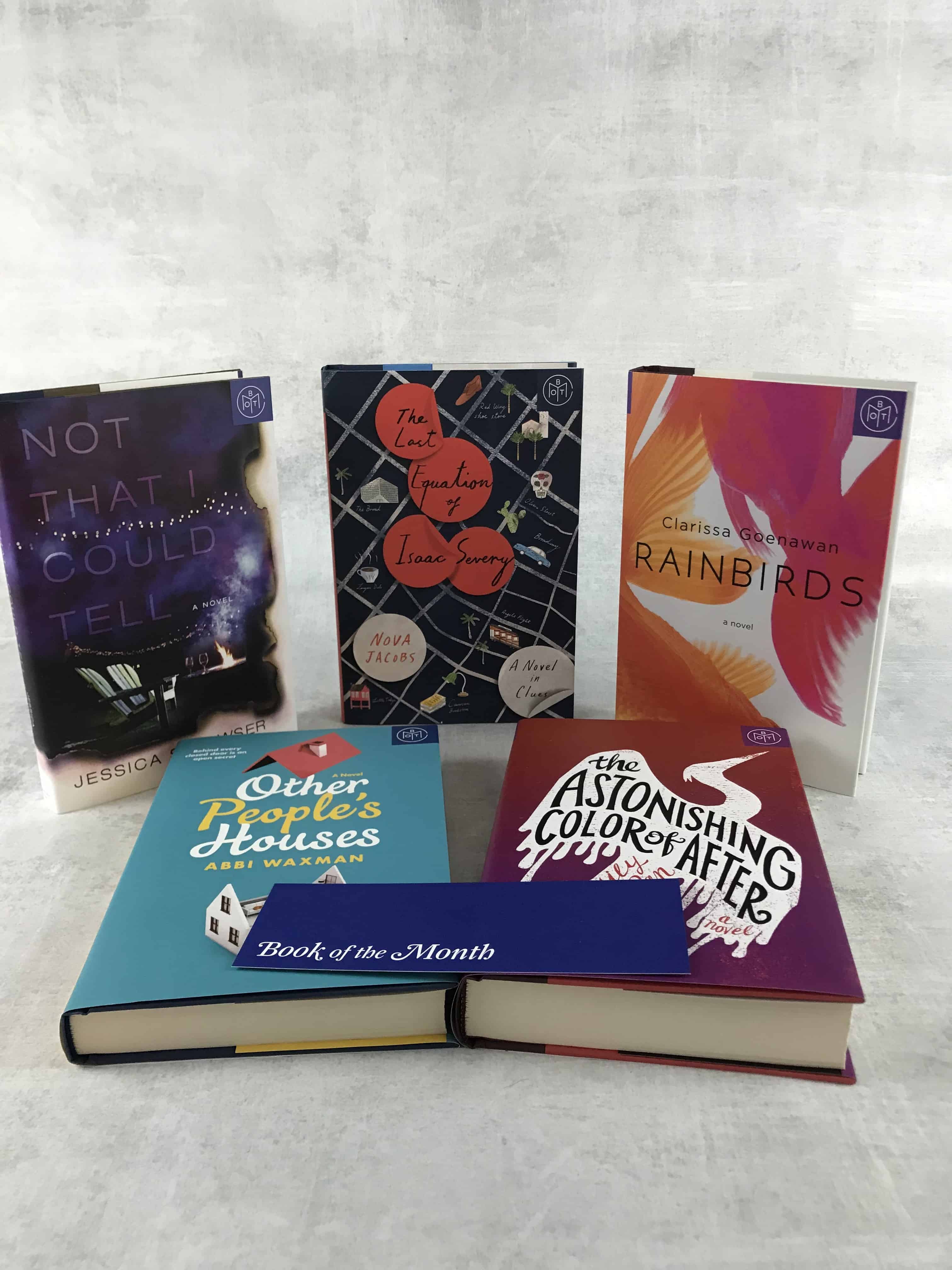 Book of the Month March 2018 Subscription Box Review + FREE Book Coupon ...