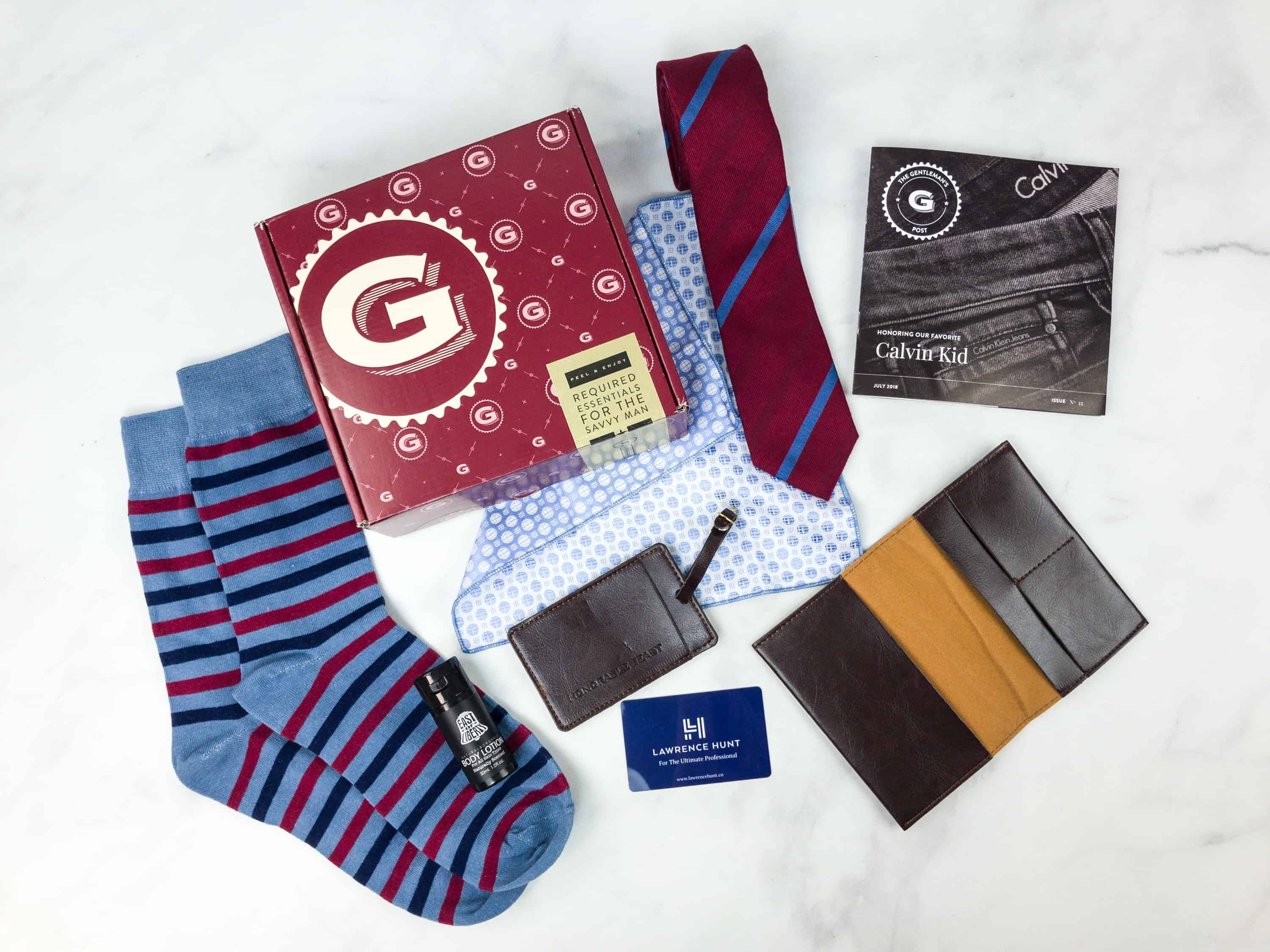 The Gentleman’s Box July 2018 Review & Coupon - Hello Subscription