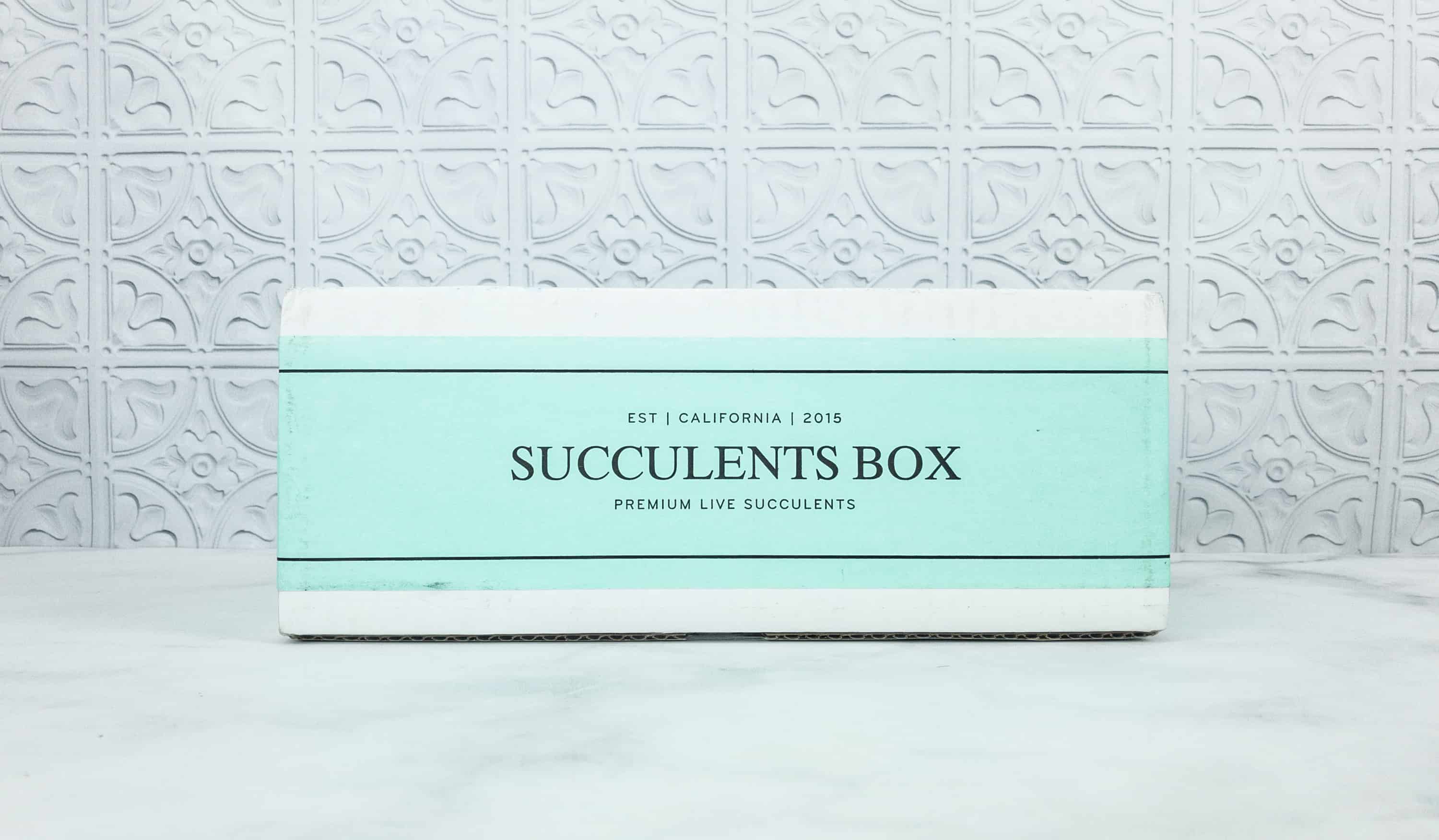 Succulents Box August 2018 Subscription Box Review + Coupon - Hello ...