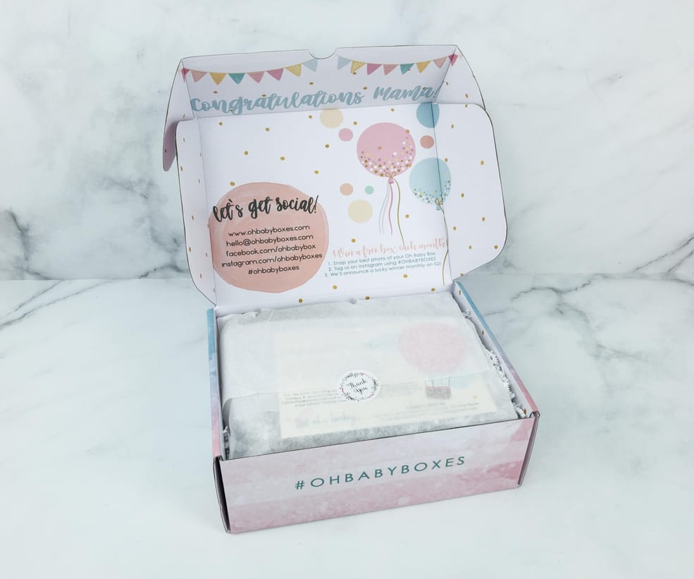 Oh Baby Boxes Subscription Box Review - FIRST TRIMESTER - Hello ...