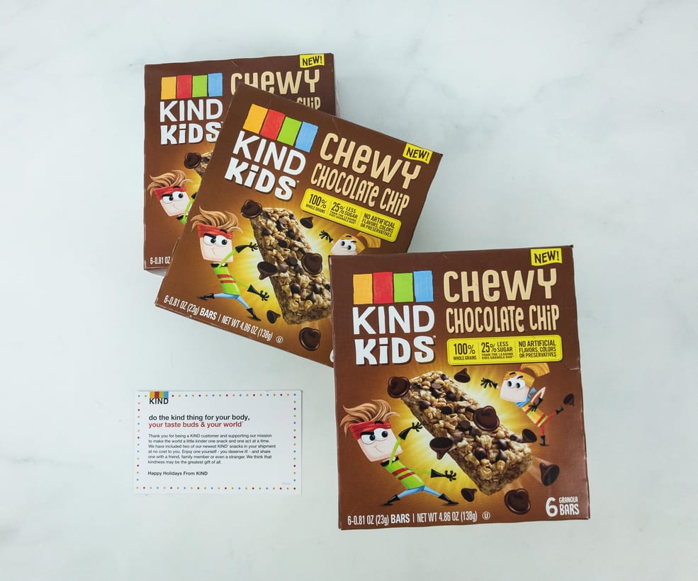 KIND Snack Club Subscription Box Review + $20 Off Coupon - Kids Chewy ...