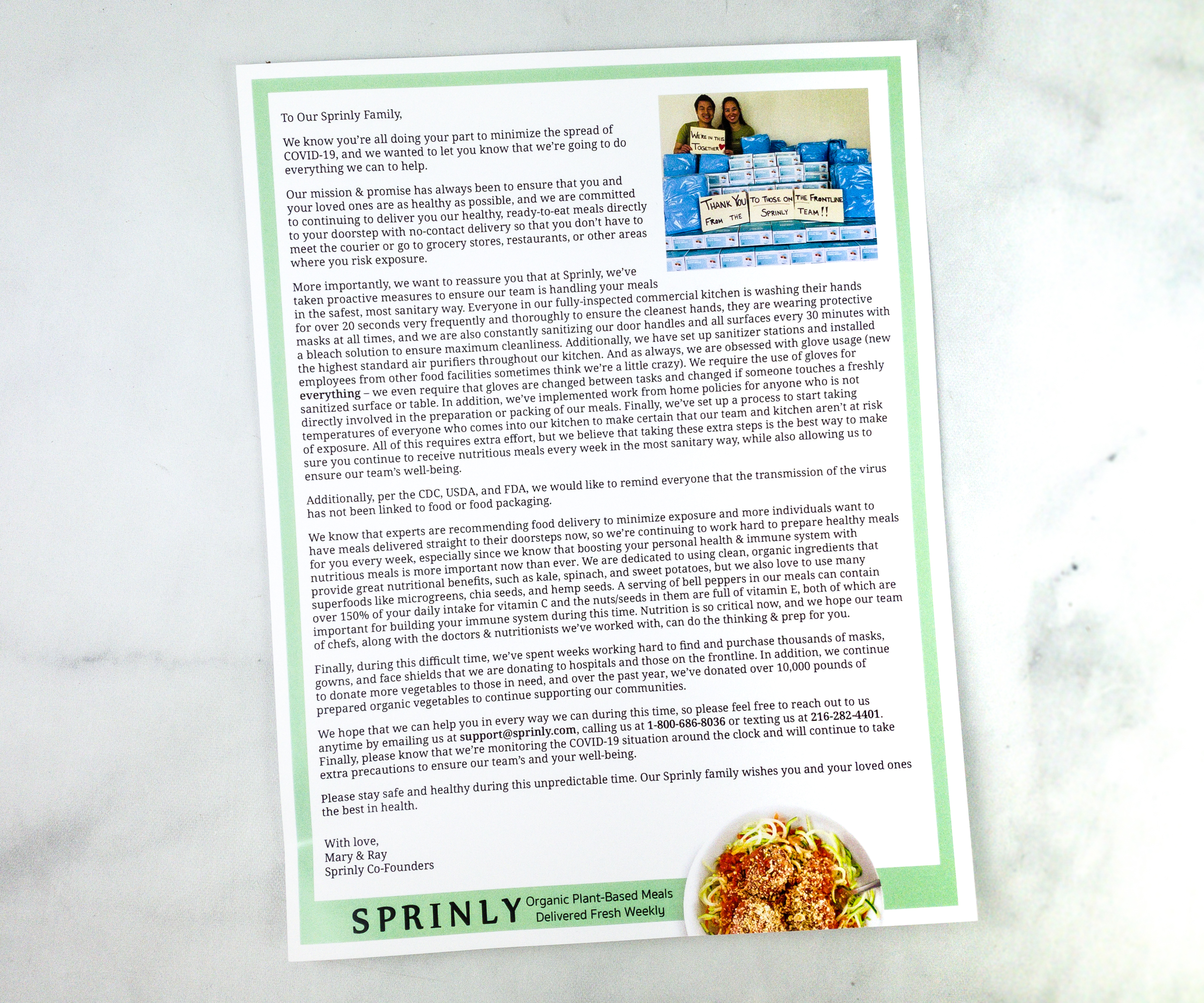 Sprinly Review: Filling and Delicious Plant-Based Meals - Hello ...