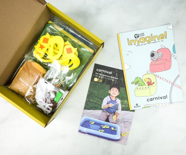KiwiCo Koala Crate CARNIVAL Box Review & Coupon - Hello Subscription