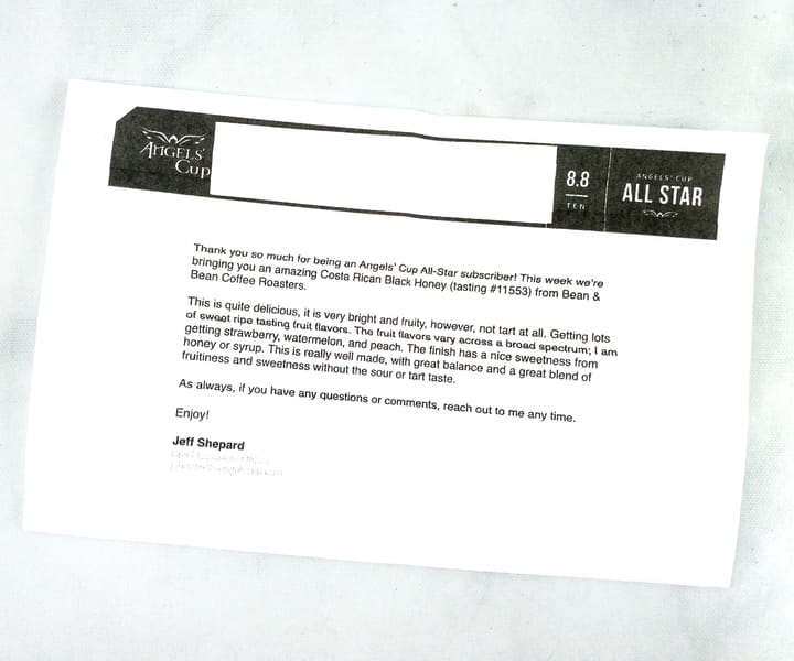Angels' Cup Subscription Review & Coupon - November 2020 - Hello ...