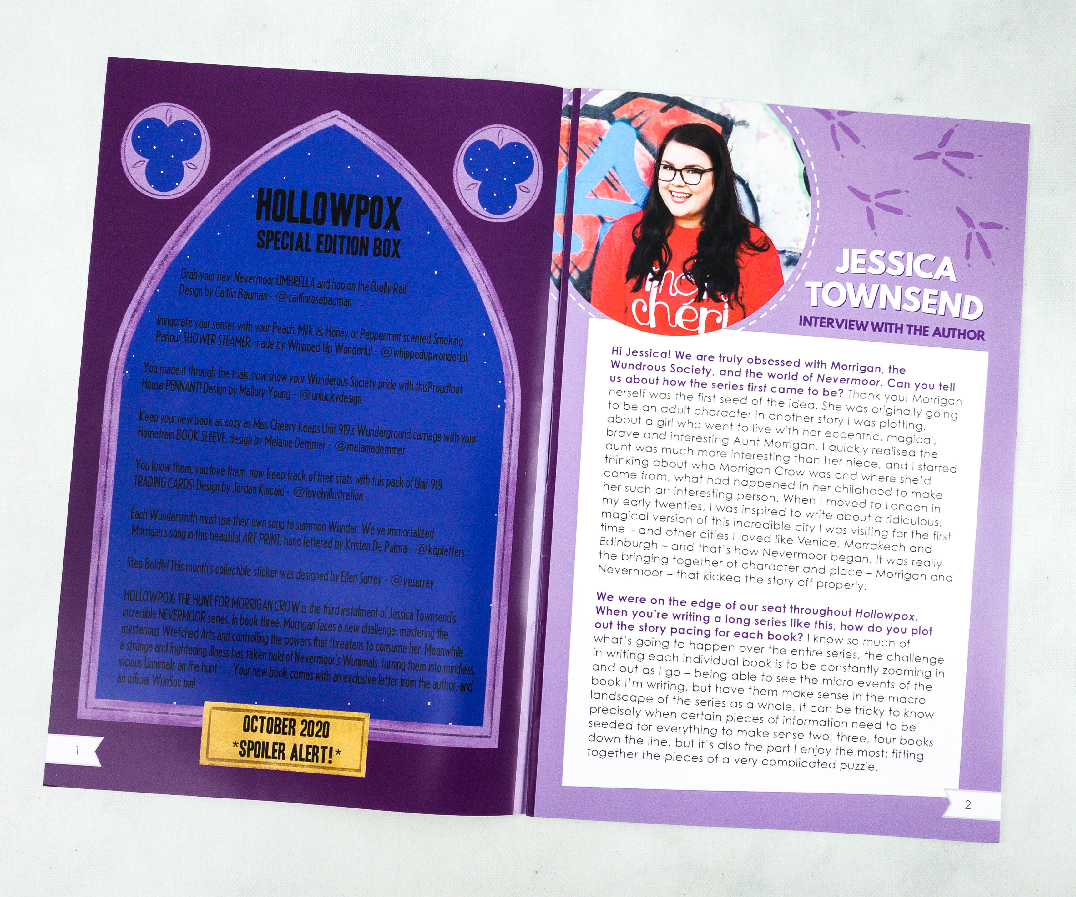 OwlCrate Jr. Limited Edition HOLLOWPOX Box Review - Hello Subscription