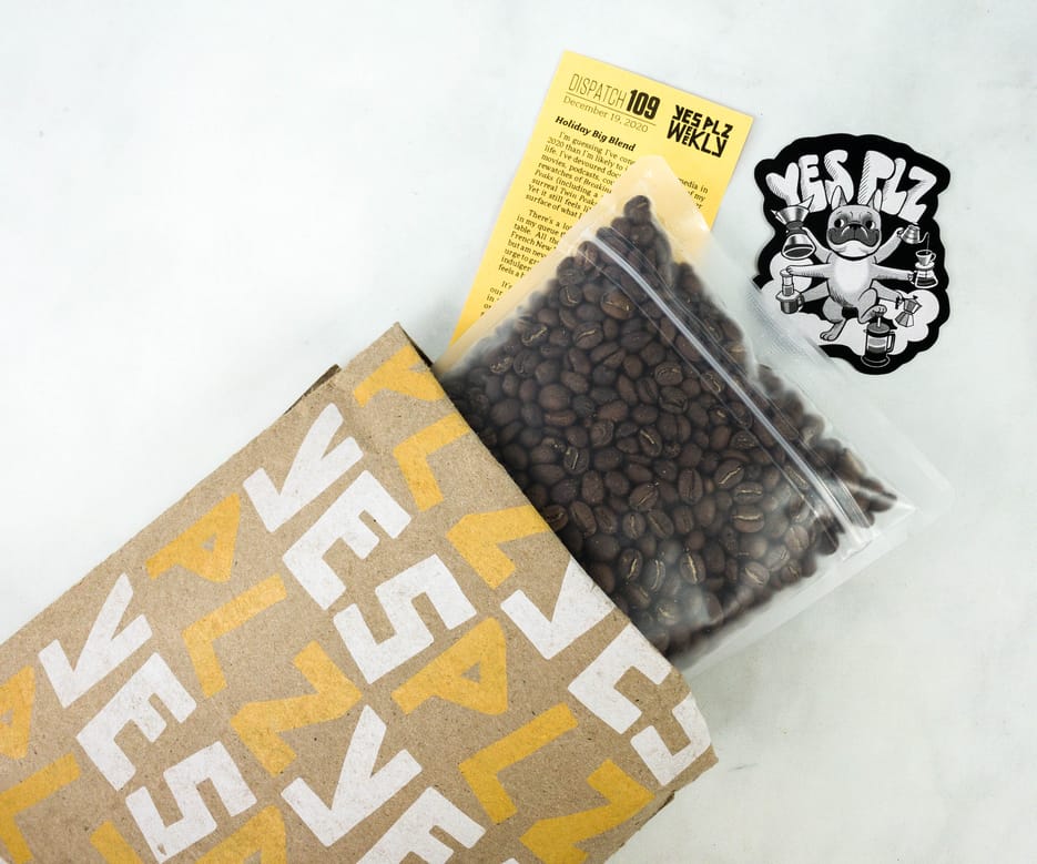 Yes Plz Coffee Subscription Review + Coupon - Hello Subscription
