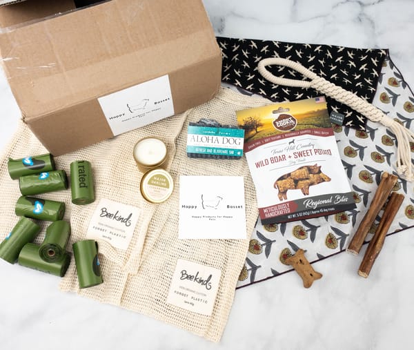 Happy Basset Box Review + Coupon - Hello Subscription