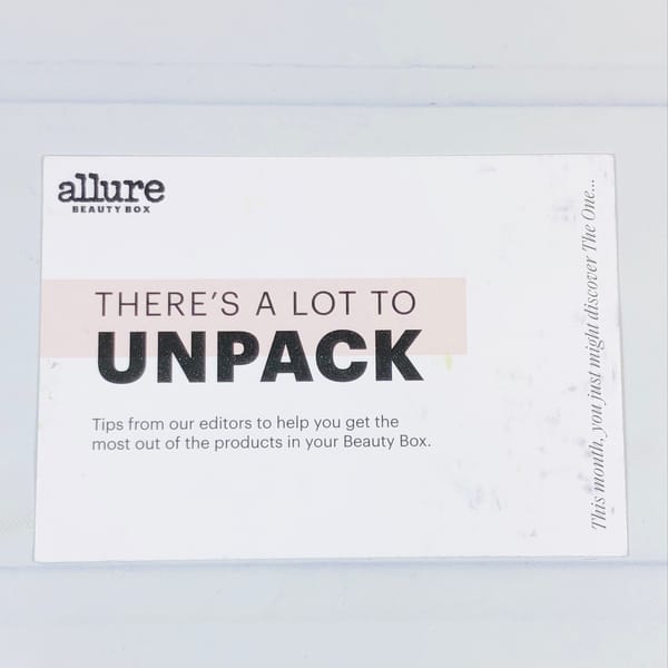 Allure Beauty Box March 2021 Review & Coupon - Hello Subscription