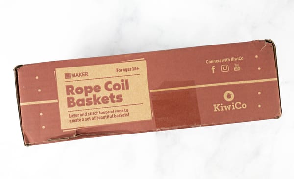 Maker Crate Review + Coupon - ROPE COIL BASKETS - Hello Subscription