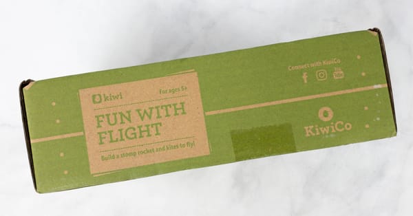 Kiwi Crate Review & Coupon - FUN WITH FLIGHT - Hello Subscription