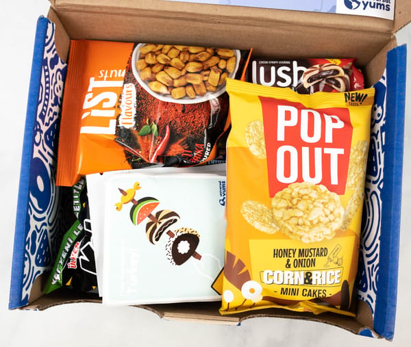 Universal Yums Subscription Box Review + Coupon - TURKEY - Hello ...