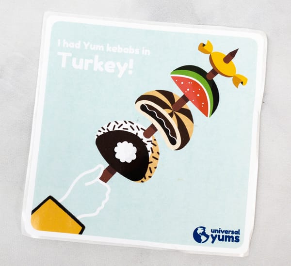 Universal Yums Subscription Box Review + Coupon - TURKEY - Hello ...