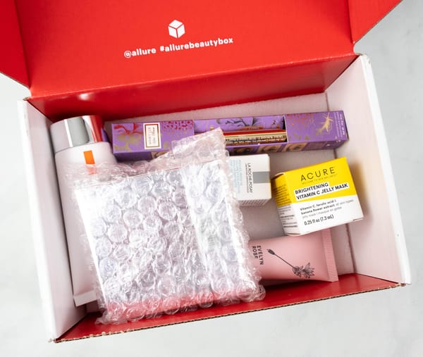 Allure Beauty Box July 2021 Review & Coupon - Hello Subscription