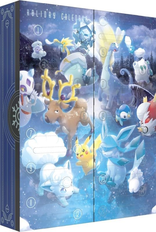 2023 Pokemon TCG Holiday Advent Calendar: 25 Days of Pokemon Trading ...