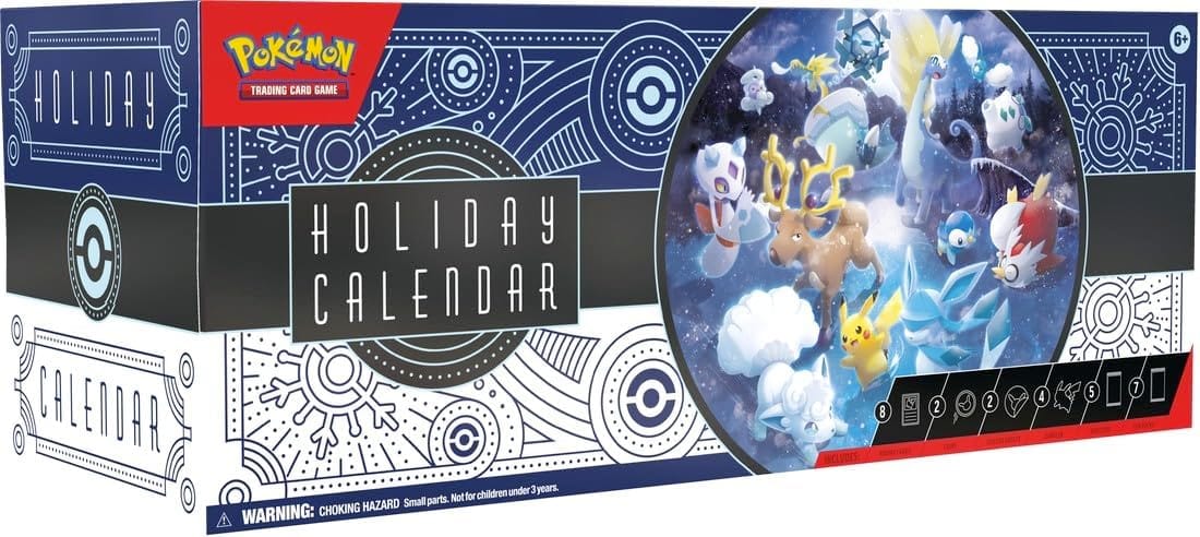 2023 Pokemon TCG Holiday Advent Calendar: 25 Days of Pokemon Trading ...