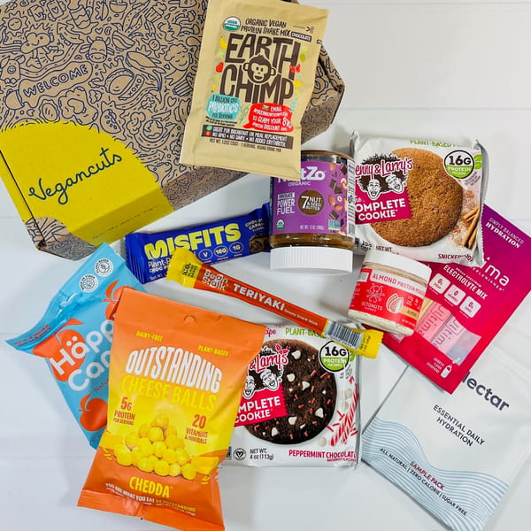 Vegancuts Snack Box January 2024 Review: Better-for-You Vegan Starter ...