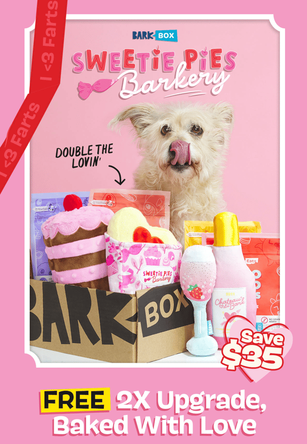 BarkBox Coupon: Double Your First Box for FREE + Sweetie Pies Barkery ...
