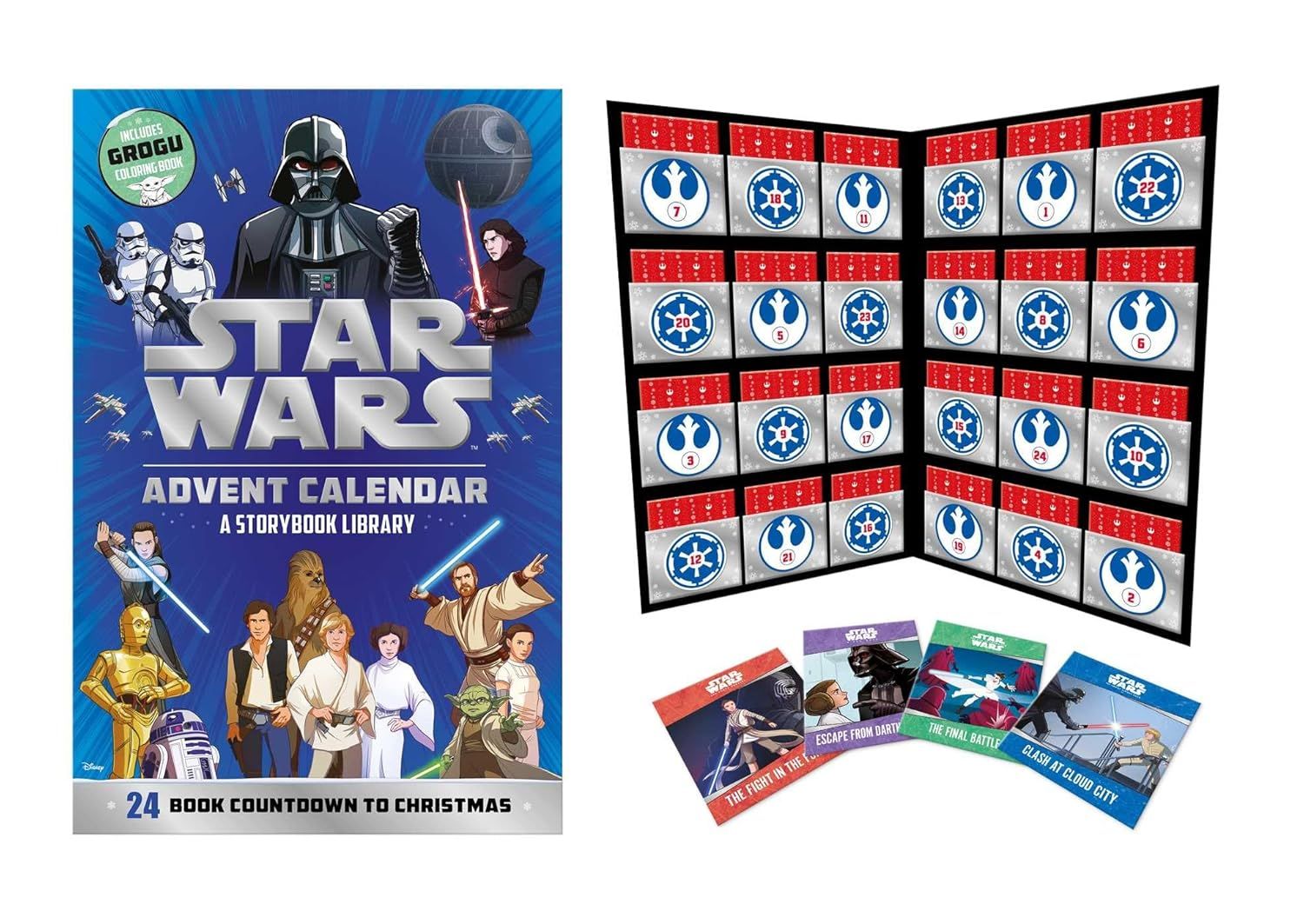 2024 Star Wars Storybook Advent Calendar Spoilers: 24 Intergalactic ...