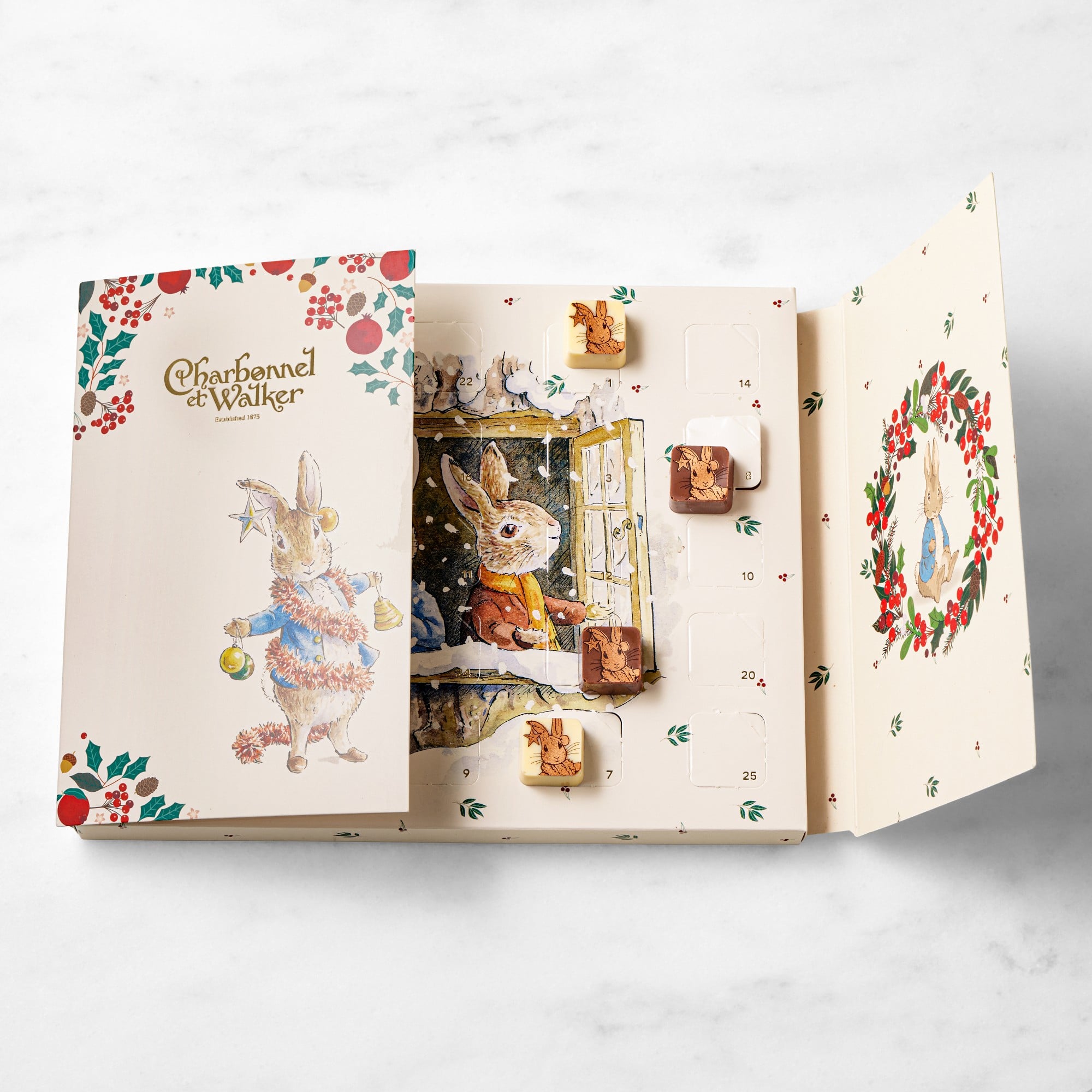 Charbonnel et Walker Peter Rabbit Chocolates Advent Calendar: Gourmet ...