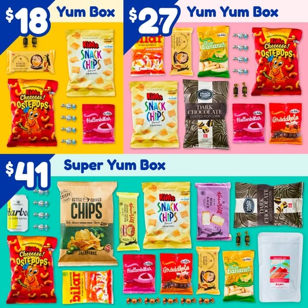 Universal Yums October 2025 Spoilers: Scandinavia - Hello Subscription