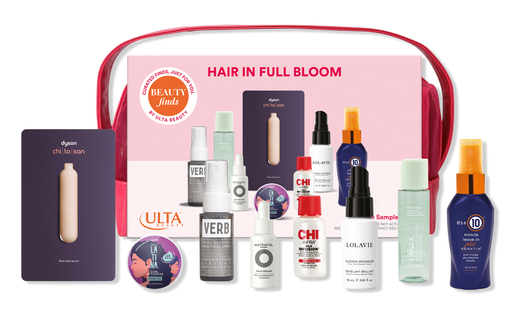 ULTA Beauty Hair In Full Bloom Kit - 8 Deluxe Hair Care Samples For ...