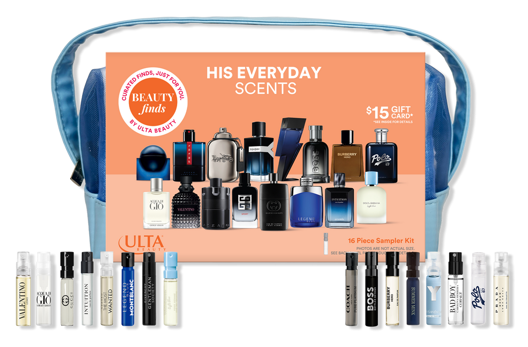 ULTA Beauty His Everyday Scents Kit - 16 Versatile Fragrances to ...